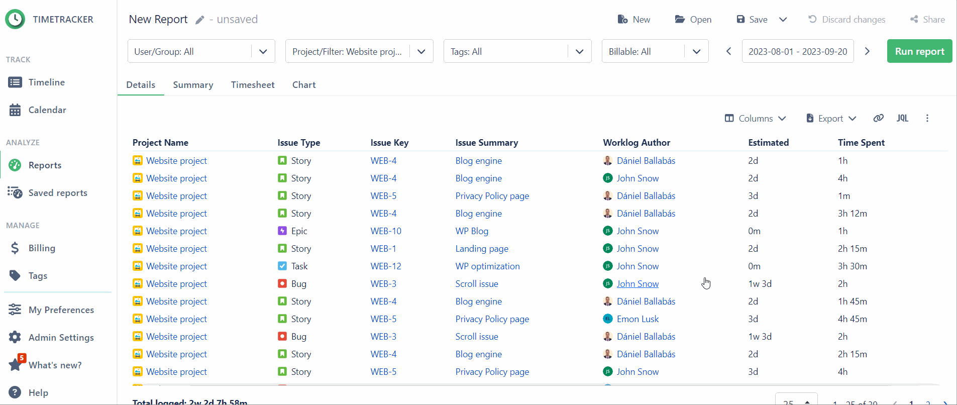 Custom Fields In Details Report Are Now Available